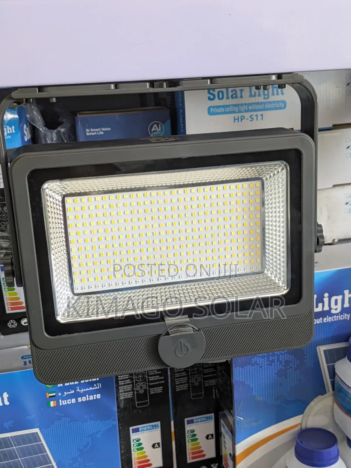 65,000 Tu! Napata Solar Light Rechargeable Unayo Weza Ku Charge Simu in ...