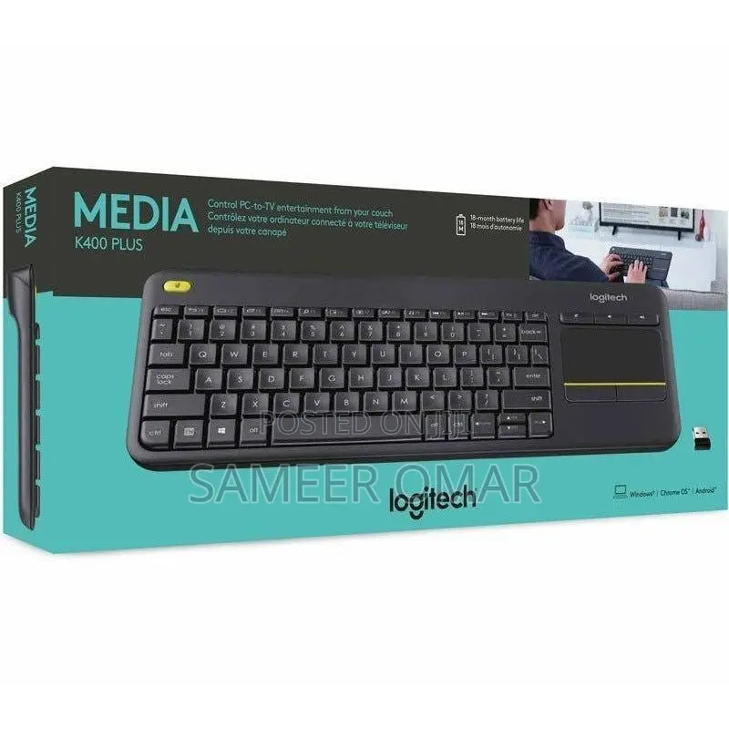 Logitech Plus Wireless Touch Keyboard kwa mauzo - Sameer Omar Bei: TSh ...