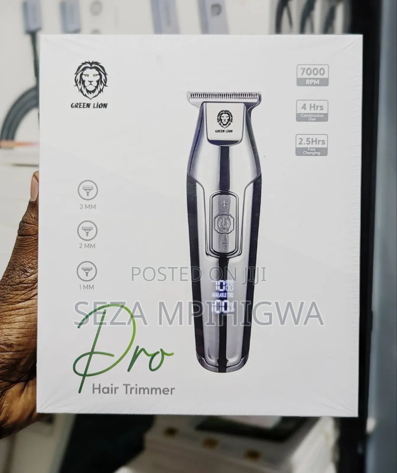 Green Lion Pro Hair Trimmer for sale - Seza Mpihigwa Price: TSh 120,000 ...