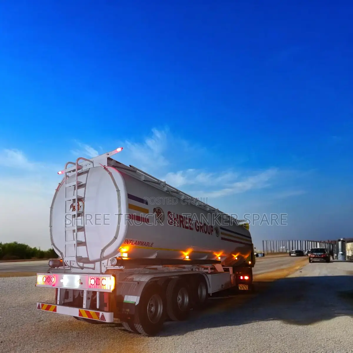 Three Axle Fuel Tanker – Heavy Load Design for sale - Shree Truck ...
