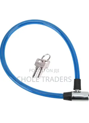 Key Type Anti Theft Bicycles / Motorcycles Cable Locks for sale - Chole ...