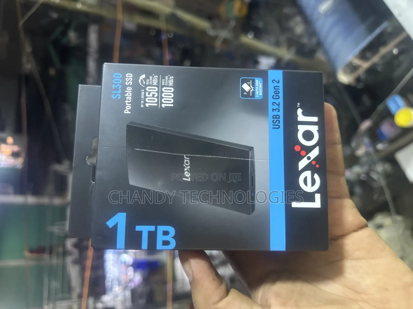 Lexar Sl300 1tb Portable External Ssd. for sale - Chandy Technologies ...