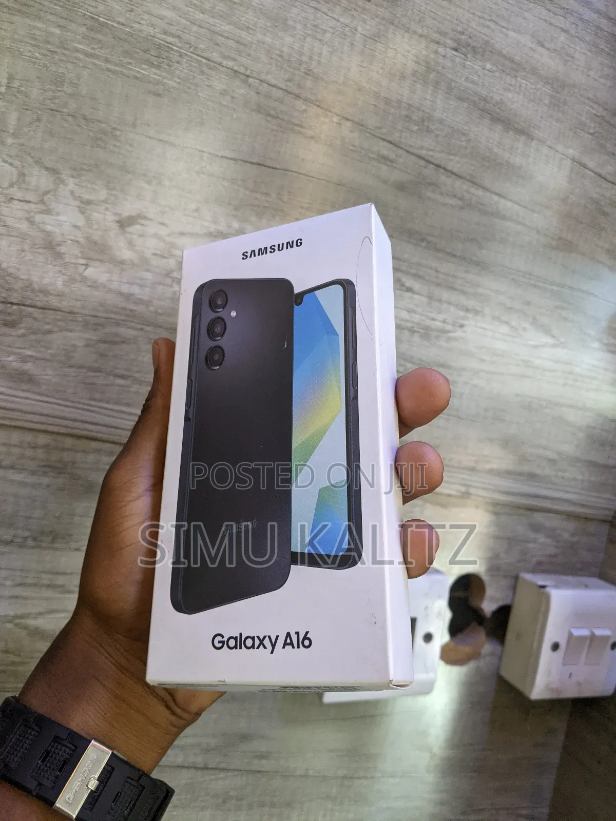 New Samsung Galaxy A16 128 GB Black for sale - Simu Kalitz Price: TSh ...