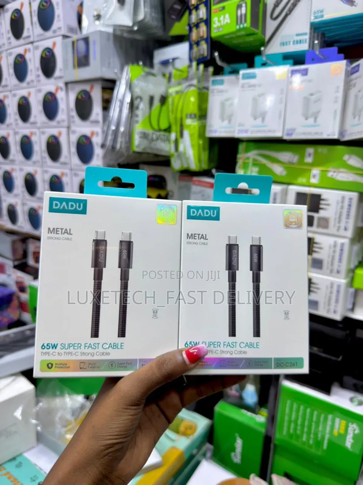 Dadu 65w Super Fast Type-C to Type-C Metal Strong Cable for sale ...