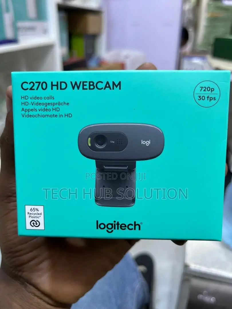 C270 Logitech Hd Webcam for sale - Tech Hub Solution Price: TSh 90,000 ...