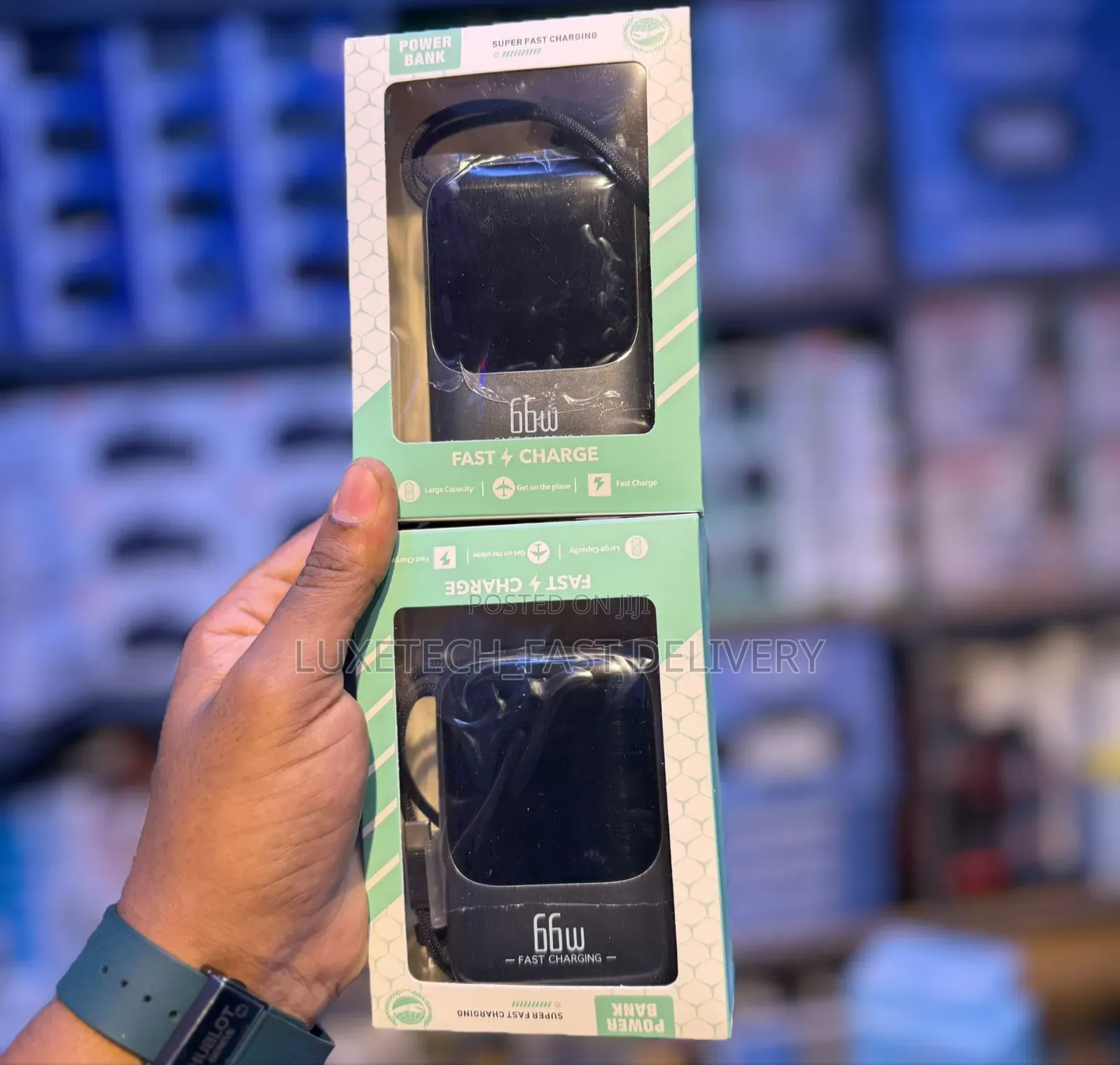 66w Super Fast Charging Mini Power Bank 30,000mah for sale - LUXETECH ...