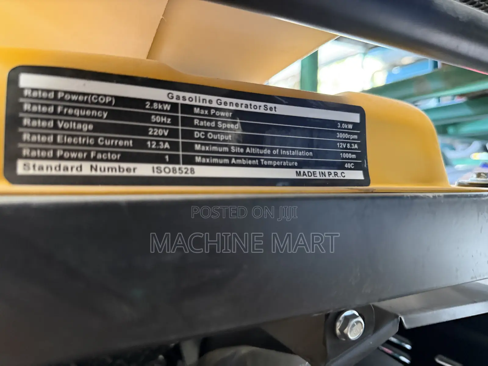 Generator 3kva Easy Power - Machine Mart Price: TSh 710,000 on Jiji.co ...
